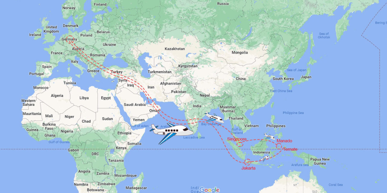 Getting Here - Diving in Halmahera Indonesia - with Proco Island Bambu ...